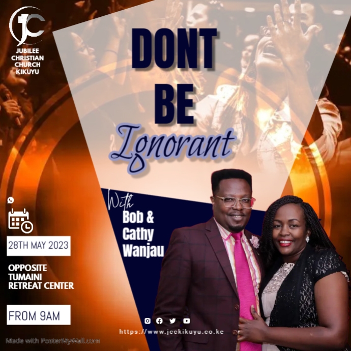 Dont be ignorant | PosterMyWall