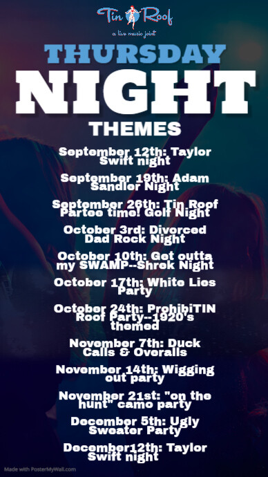 COLLEGE NIGHT (1) | PosterMyWall