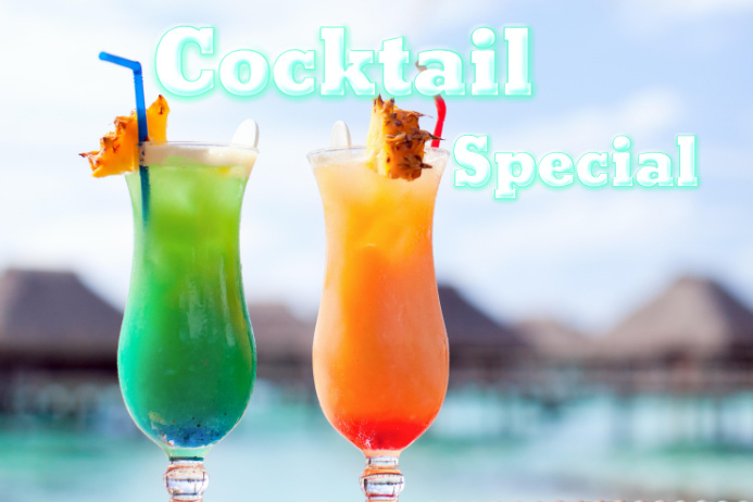 cocktail Template | PosterMyWall