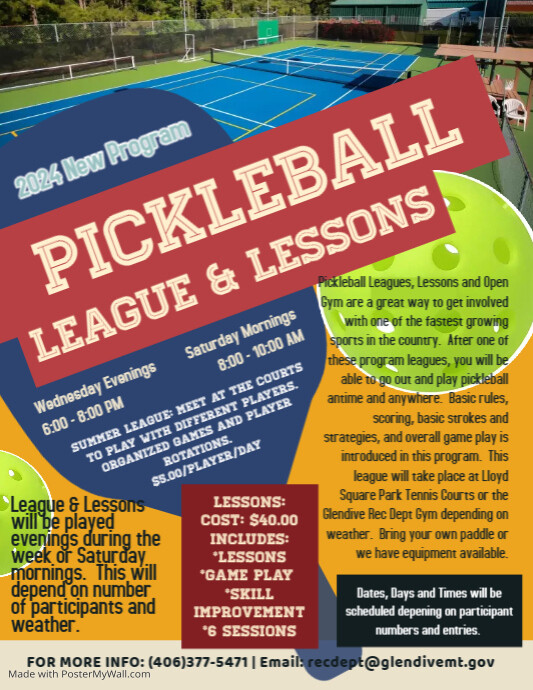 Pickleball Tournament Flyer | PosterMyWall