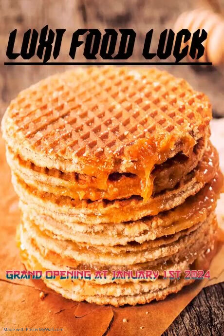 LUXI FOOD LUCK | PosterMyWall