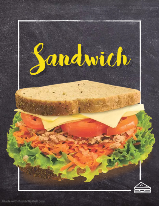 Flyer SANDWICH | PosterMyWall