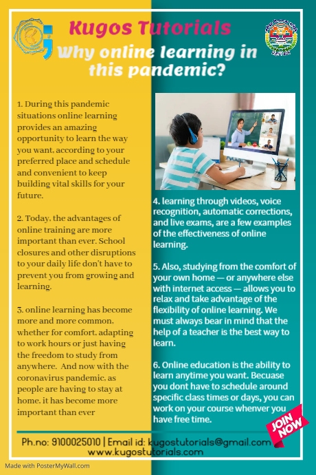 Copy of Template education | PosterMyWall