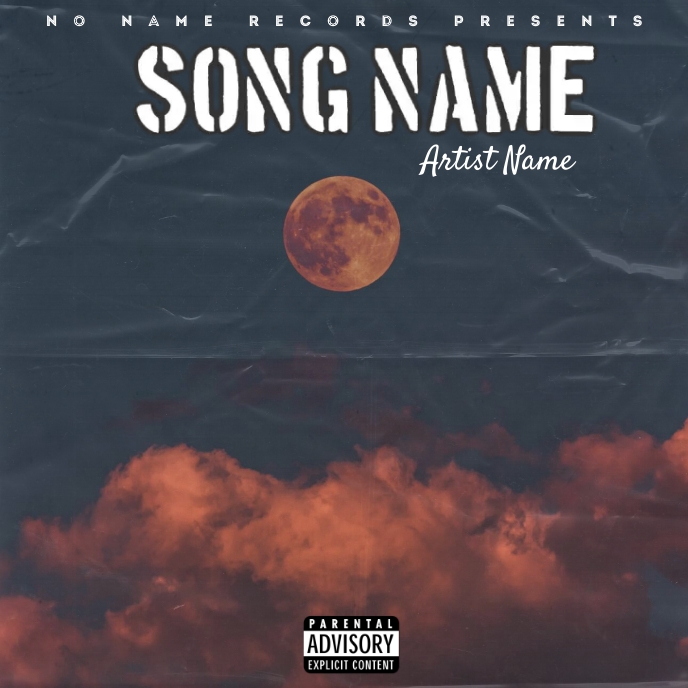 Aesthetic Album cover template (2) | PosterMyWall