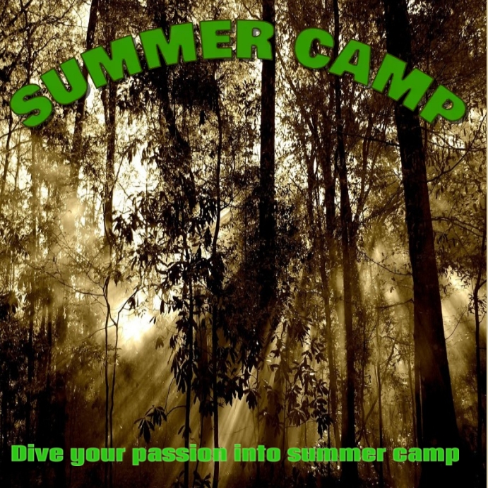 aesthetic summer camp post Templat | PosterMyWall