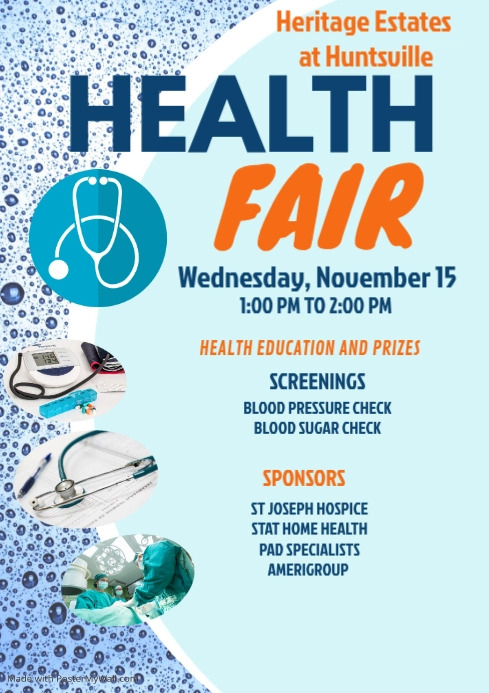 Health Fair Flyer Template | PosterMyWall