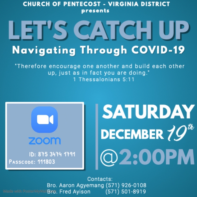 Lets Catch Up | PosterMyWall