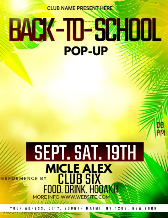 summer takeover party flyer | PosterMyWall