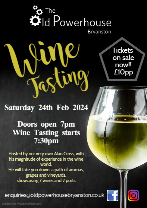 Wine Event Dine Apero Expo Seminar Tasting | PosterMyWall