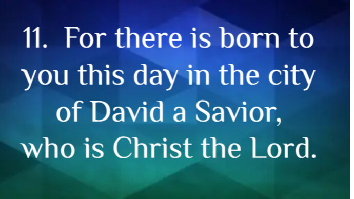 Copy of Today's Scripture Luke 2: 8-14 NKJV Slide 4 | PosterMyWall