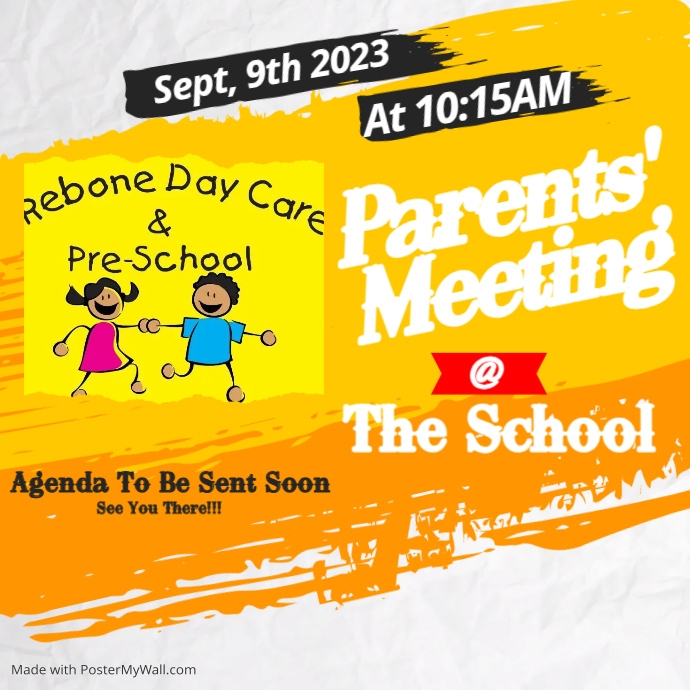 Copy of Copy of Meeting Reminder | PosterMyWall