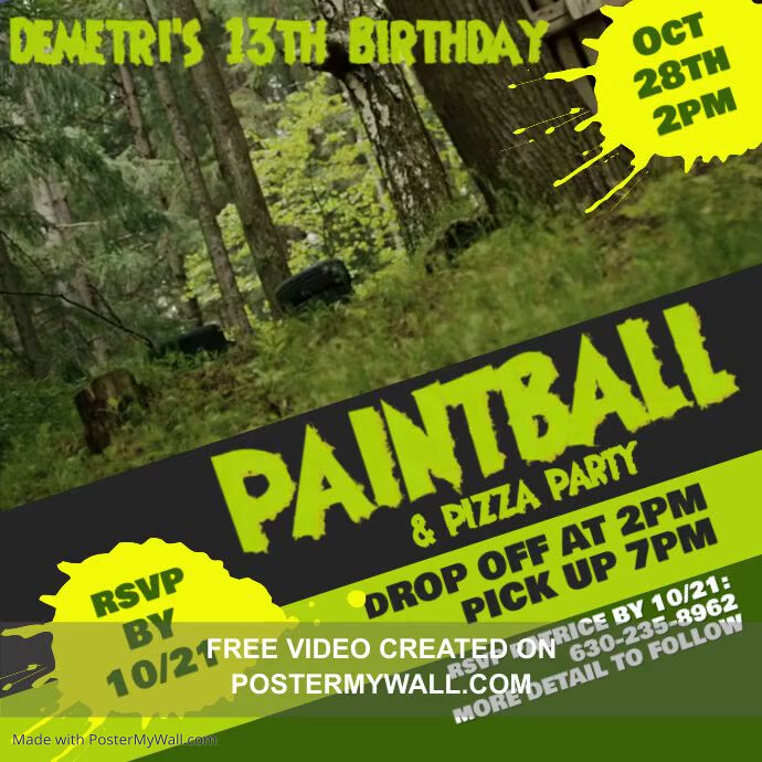 Paintball Tournament | PosterMyWall