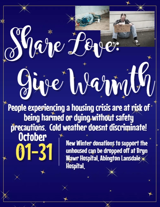 Share the warmth Flyer | PosterMyWall