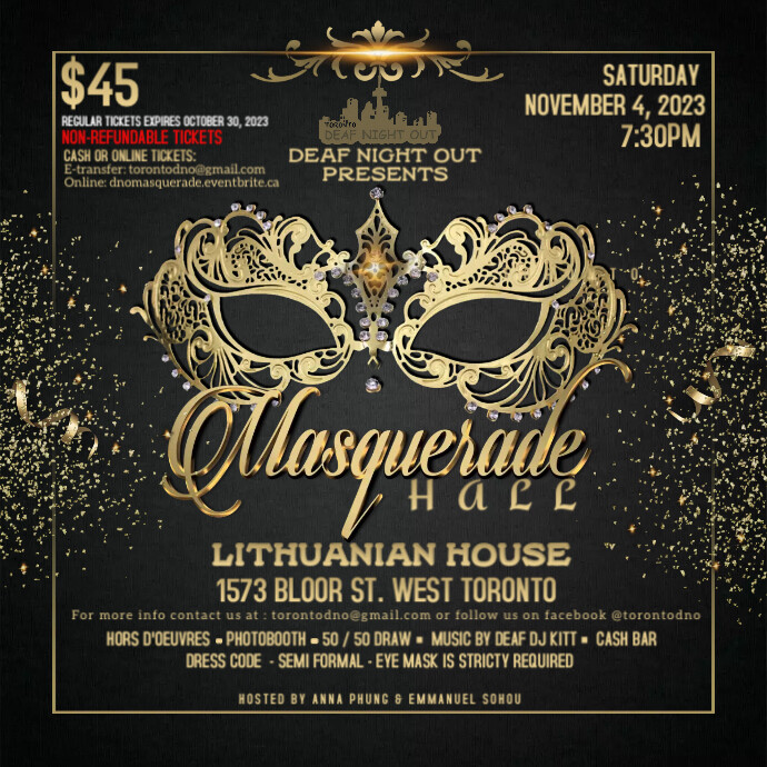 Masquerade Flyer | PosterMyWall