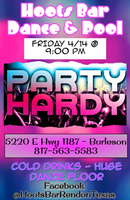 Party Hardy | PosterMyWall