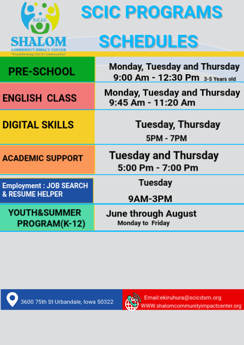 Program | PosterMyWall