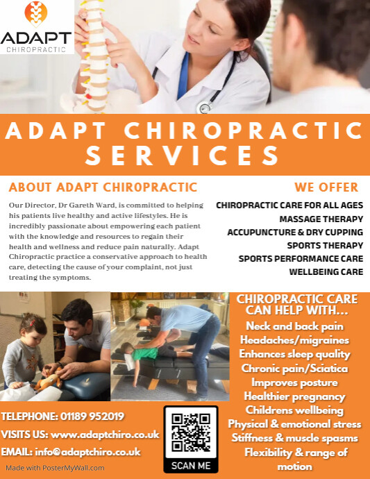 Chiro services poster (1) | PosterMyWall