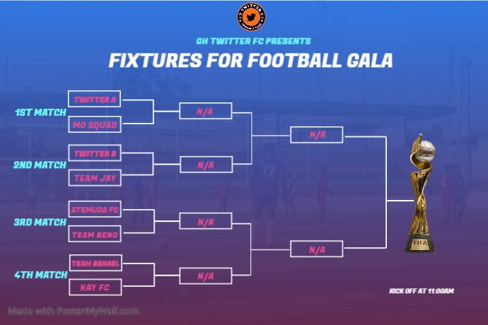 Copy of Copy of Fifa World Cup Knockouts Template | PosterMyWall