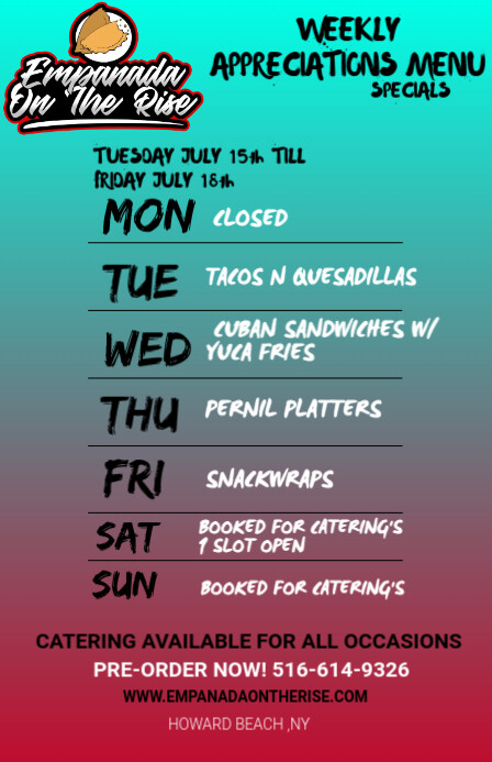 Copy of Daily Specials Menu Tabloid template (1) | PosterMyWall