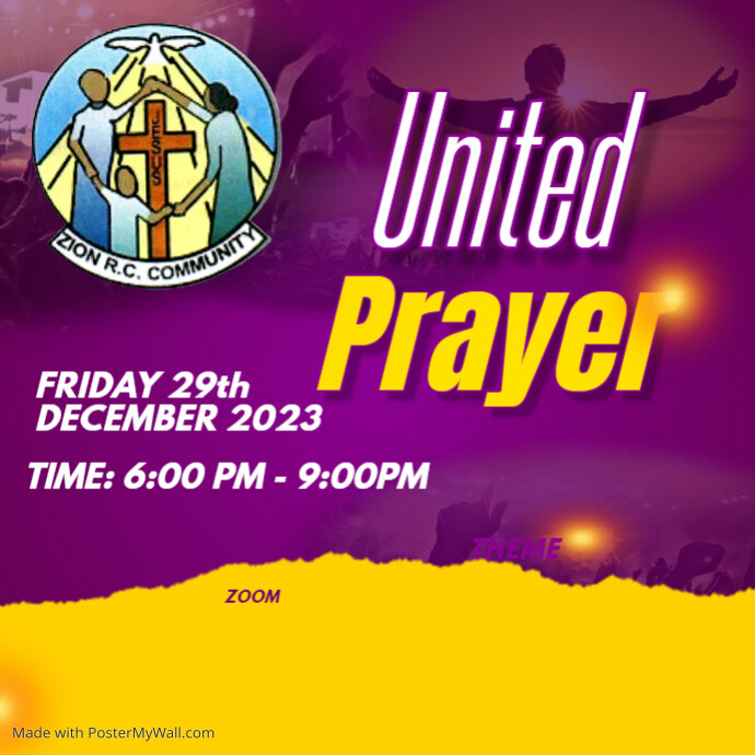 Friday Night Intercession | PosterMyWall