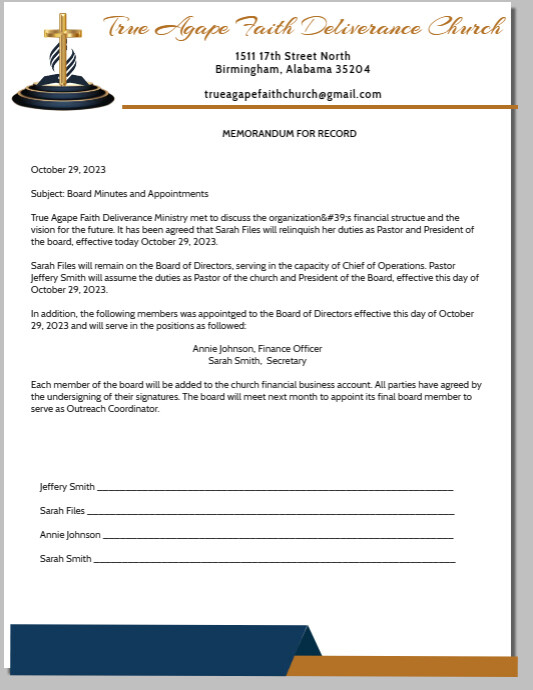 Copy of Letter Head | PosterMyWall