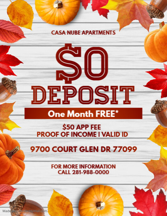 FALL FLYERS | PosterMyWall