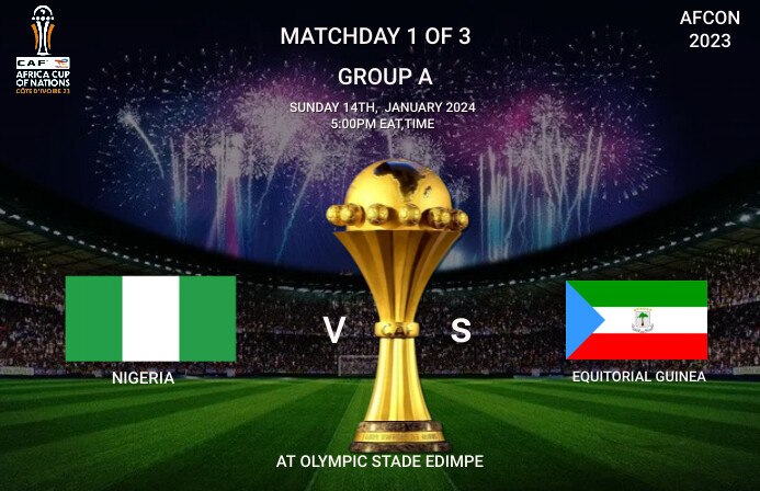 afcon 2023 Template | PosterMyWall