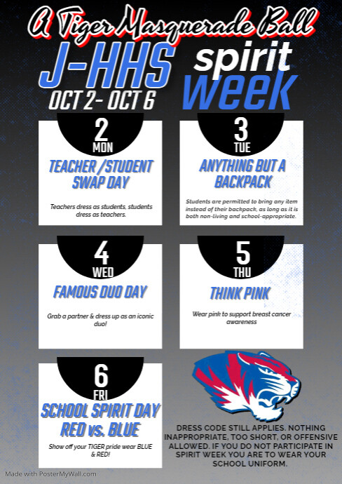 Copy of Spirit Week Flyer | PosterMyWall