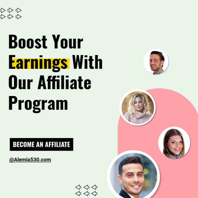 Affiliate Program Template | PosterMyWall