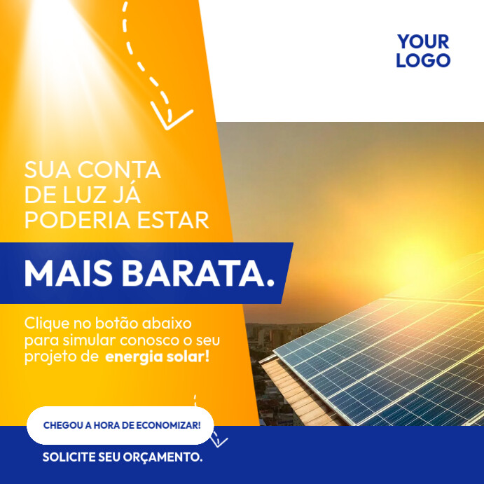 AFFORDABLE SOLAR ENERGY Template | PosterMyWall