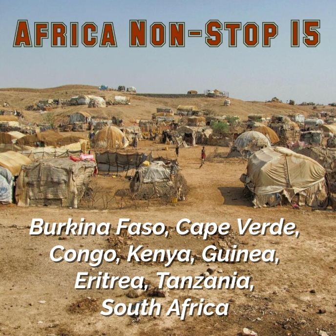 Copy of Africa Non-Stop 15 | PosterMyWall