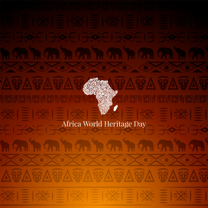 Modèle Africa World Heritage Day Instagram | PosterMyWall