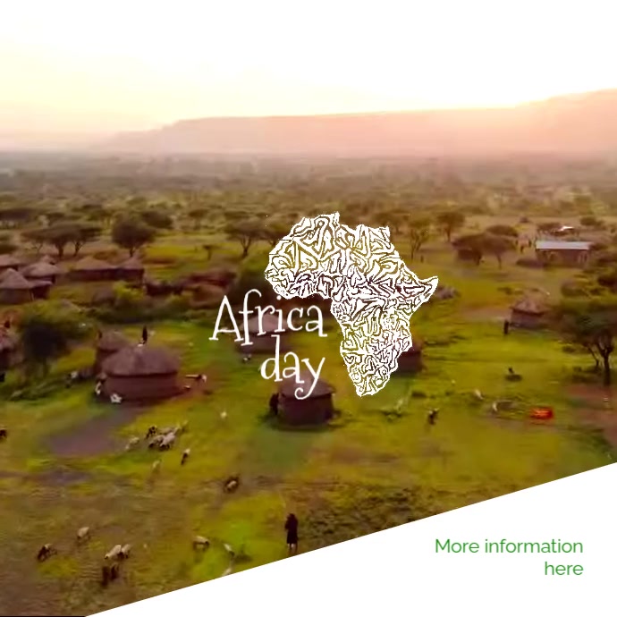 African Day Instagram Video Template | PosterMyWall