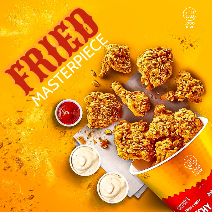 African Fast Food Restaurants Business Ad Flyer Template | PosterMyWall