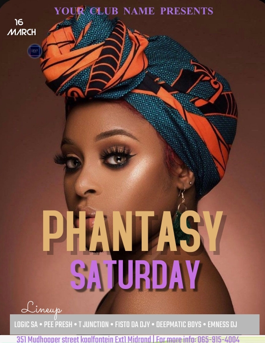 Copy of African Ladies night2 | PosterMyWall