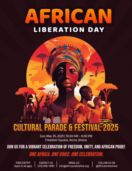 African Liberation Day Template | PosterMyWall
