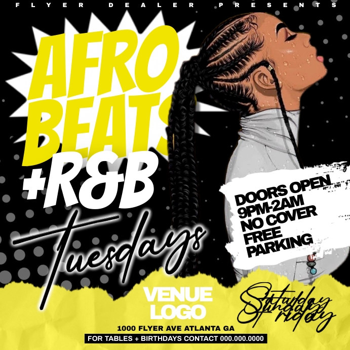 afro beat Template | PosterMyWall