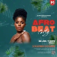 Afro Beat Party Flyer Template | PosterMyWall