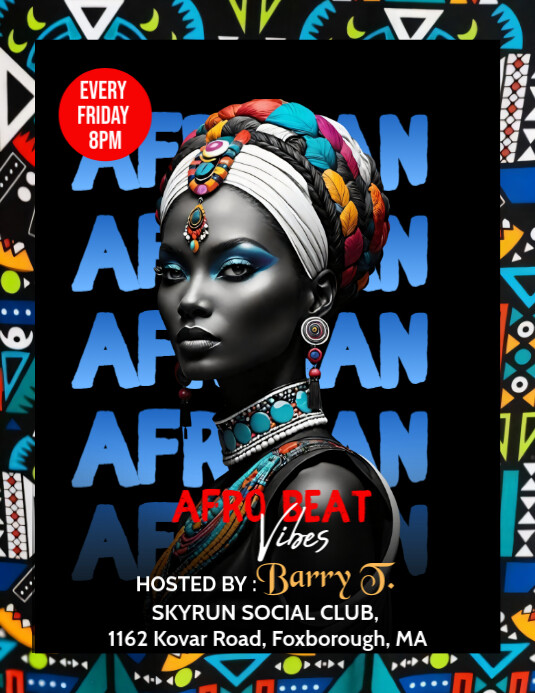 Copy of Afro beat vibes | PosterMyWall