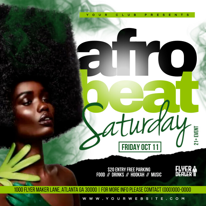 Afro beats (1) Template | PosterMyWall