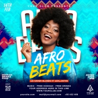 afro beat night Template | PosterMyWall
