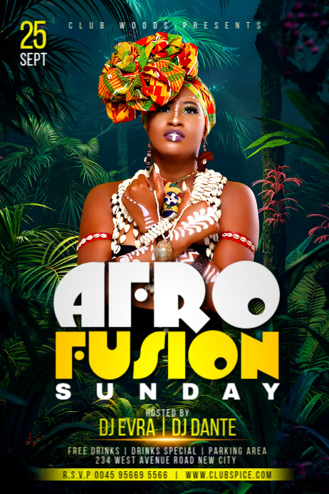 Afro fusion afrobeat vibes soul sunday music festival concert art event ...