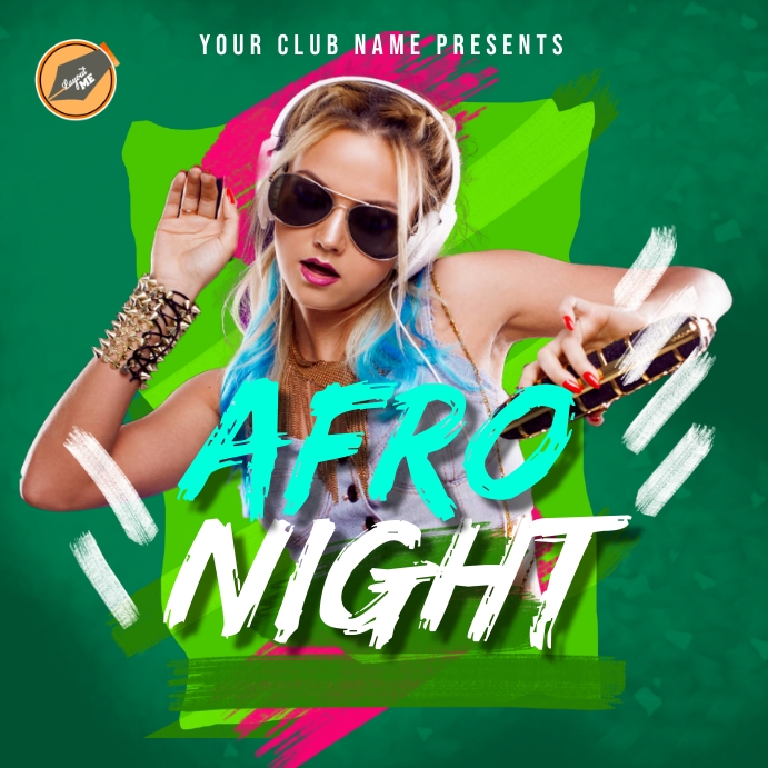 Copy of Afro Night Party | PosterMyWall