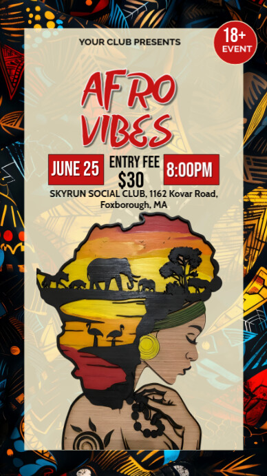 Copy of Afro vibes | PosterMyWall