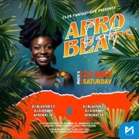 Afro beat party flyer template | PosterMyWall