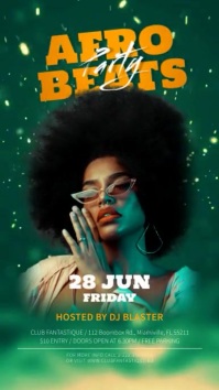 Afrobeats Ad Template | PosterMyWall