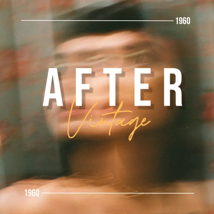After Album Cover Templat | PosterMyWall