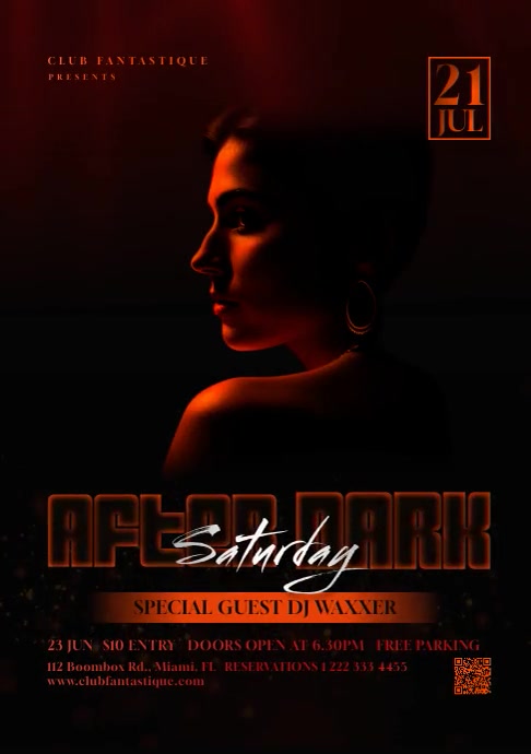 After Dark Party Flyer Template | PosterMyWall