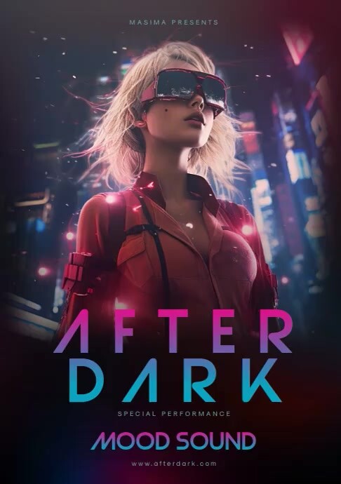 After Dark Party Poster Template | PosterMyWall
