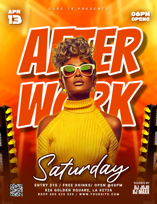 After hour Saturday Template | PosterMyWall